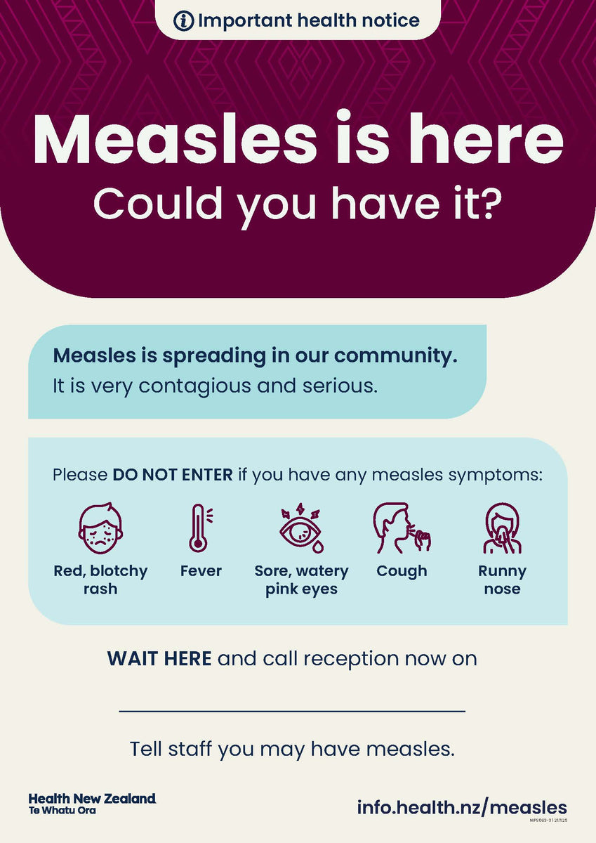 Measles is here - Could you have it? - NIP9063-3 – HealthEd