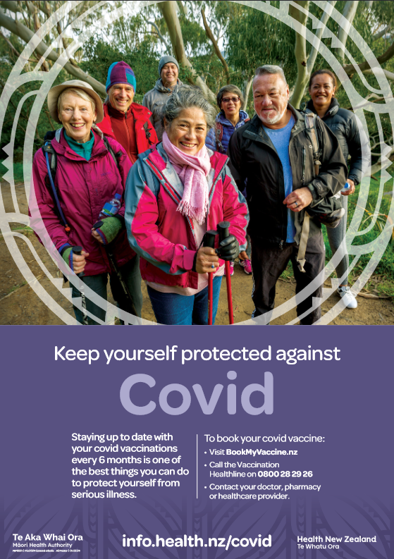 Keep yourself protected against covid A3 poster - NIP8921 – HealthEd