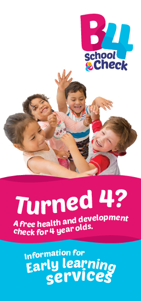 B4 School Check: Information for Early learning services Auckland regi – HealthEd