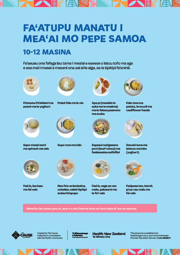 Fa‘atupu manatu i mea‘ai mo pepe Samoa 10-12 masina Food ideas for Pac ...