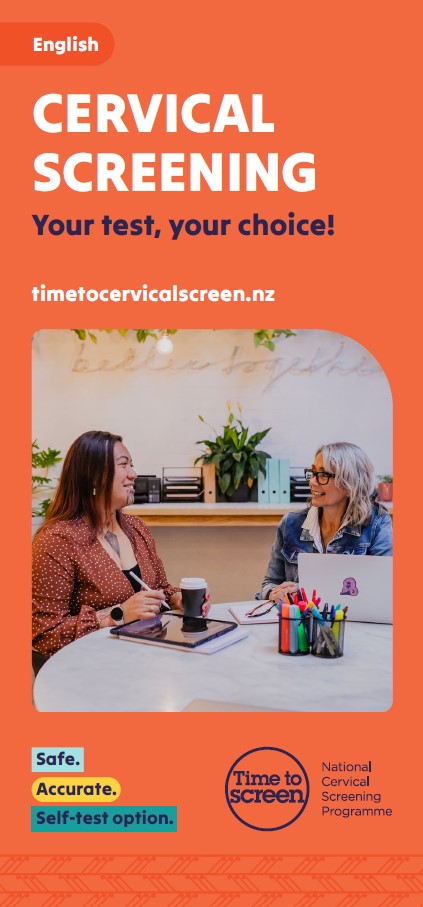 Cervical screening: your test, your choice English HE1164 – HealthEd