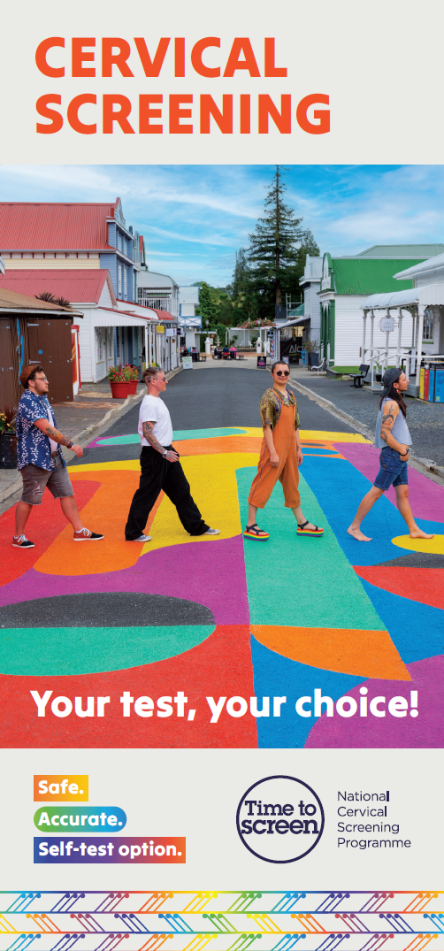 Cervical screening: your test, your choice English - Rainbow - HE1191 ...