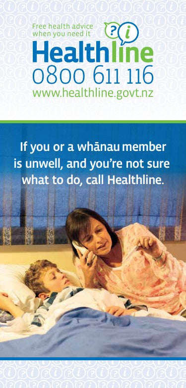 Healthline flyer - English version - HE2589 – HealthEd