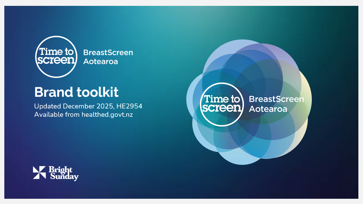 BreastScreen Aotearoa brand toolkit - HE2954 – HealthEd