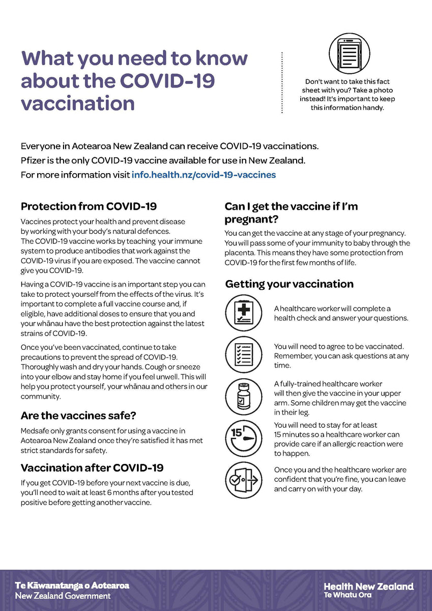 What you need to know about the COVID-19 vaccination - HP8590 – HealthEd