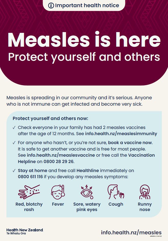 Measles is here - Protect yourself and others - NIP9063-2 – HealthEd