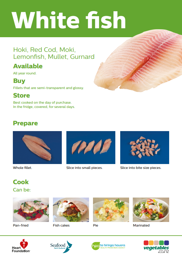 Easy meals with vegetables: Fish - NPA196 – HealthEd