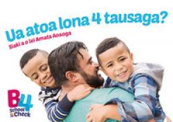 B4 School Check Promotional Card all regions - Samoan version - HE2457 ...