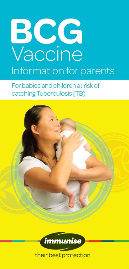 BCG Vaccine: Information for Parents – English - HE2205 – HealthEd
