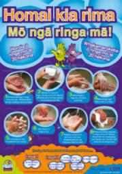 High Five for Clean Hands – te reo Māori version - HE2251 – HealthEd