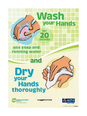 Wash and dry your hands - HE2525 – HealthEd