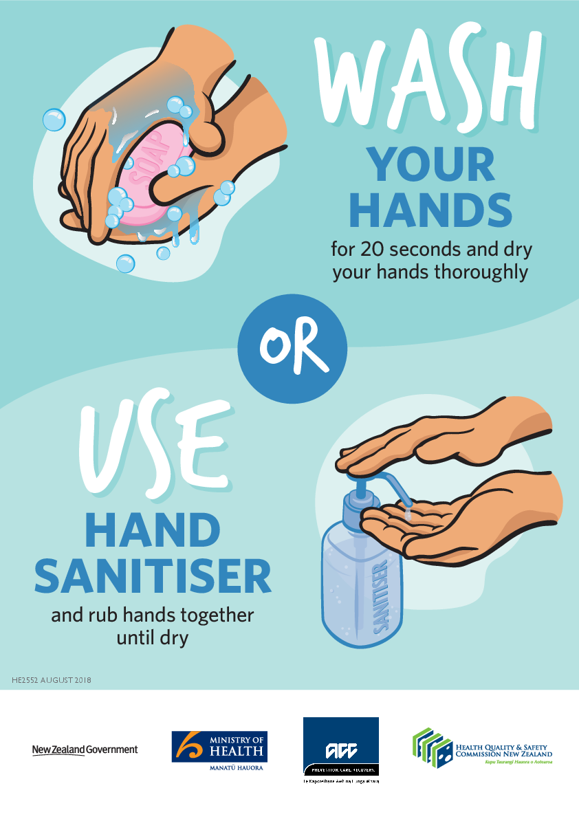 Wash your hands for 20 seconds and dry thoroughly - English - HE2552 ...